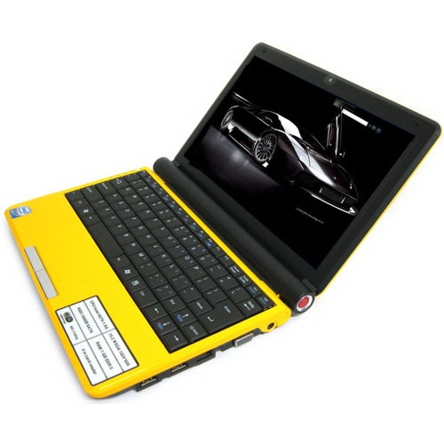 10.2 Inch Small Notebook PC with INTEL ATOM N270 CPU